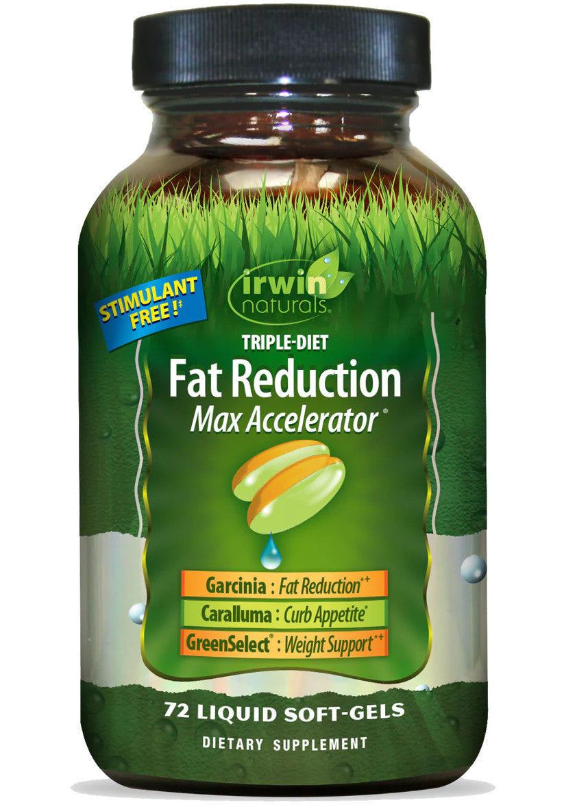 Irwin Naturals Triple-Diet Fat Reduction Max Accelerator 72 sg – Mother ...